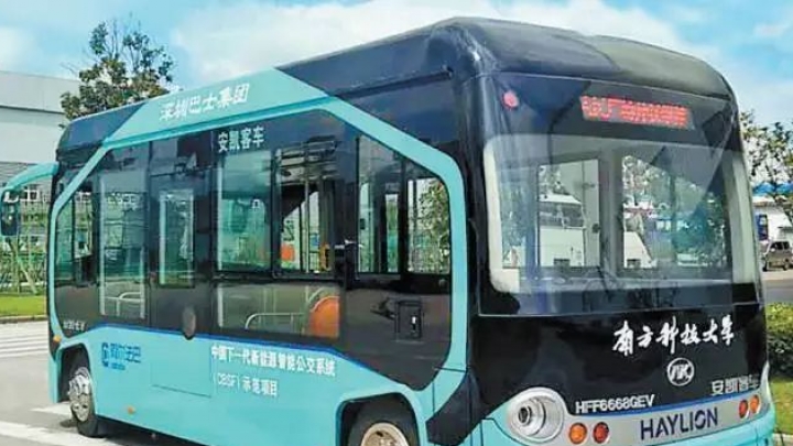 Shenzhen to test self-driving buses on two routes - China Plus