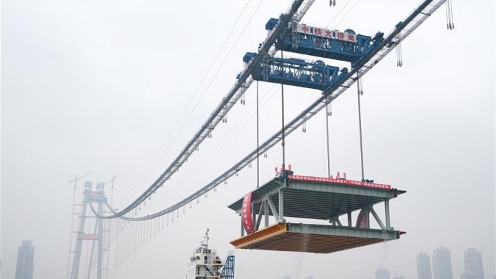 World's longest double-deck suspension bridge to be completed in 2019 ...