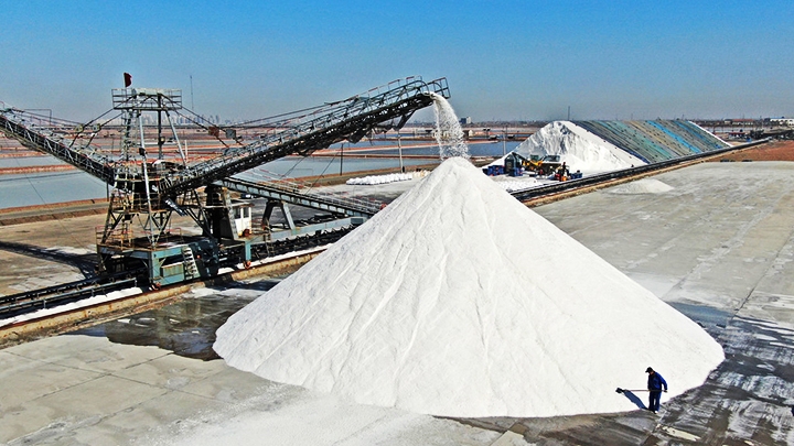 China's largest salt producer starts spring harvest - China Plus
