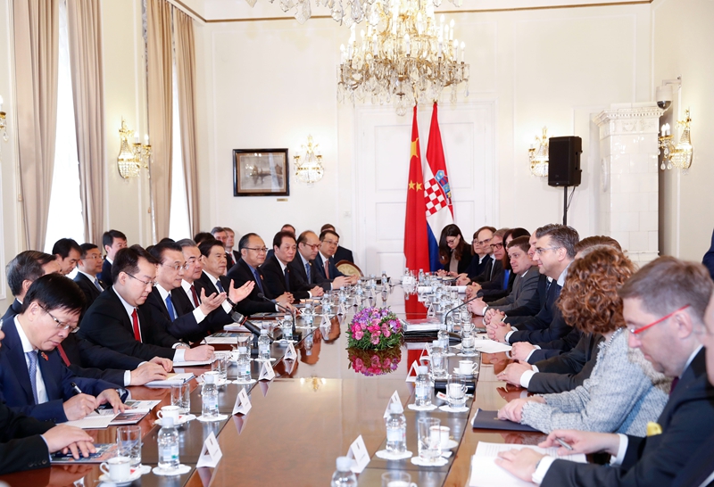 China to enhance BRI cooperation with Croatia: premier - China Plus