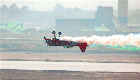 Acrobazia aerea della China International General Aviation Convention ...