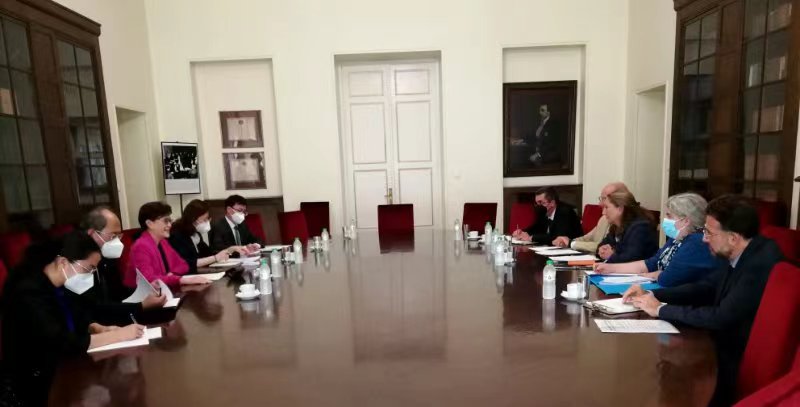 Jiang Yu navštívila sedm zemí střední a východní Evropy